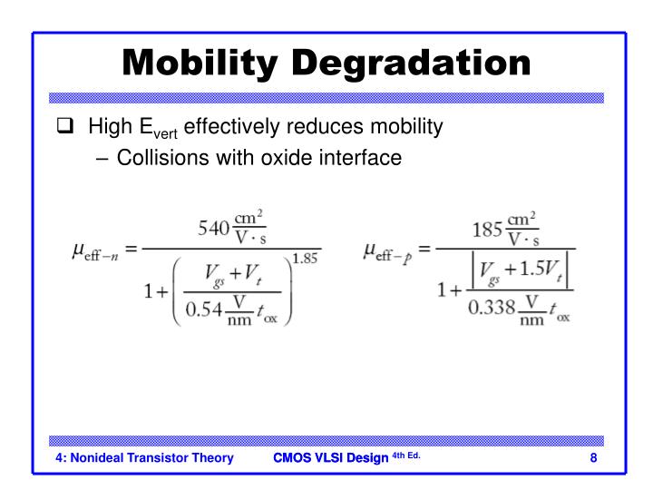 PPT - Lecture 4: Nonideal Transistor Theory PowerPoint Presentation ...