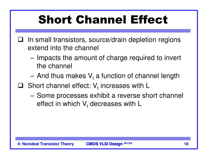 PPT - Lecture 4: Nonideal Transistor Theory PowerPoint Presentation ...