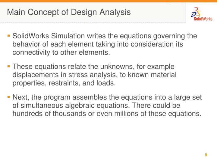 PPT - SolidWorks Simulation PowerPoint Presentation - ID:2740401