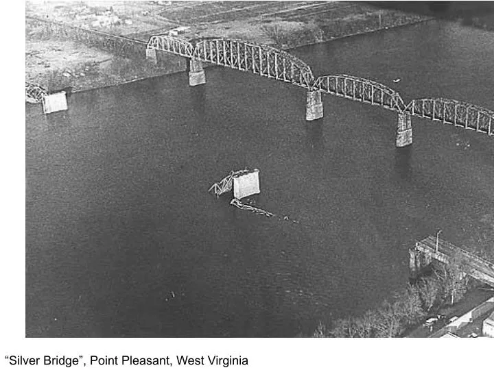 PPT - “Silver Bridge”, Point Pleasant, West Virginia PowerPoint ...