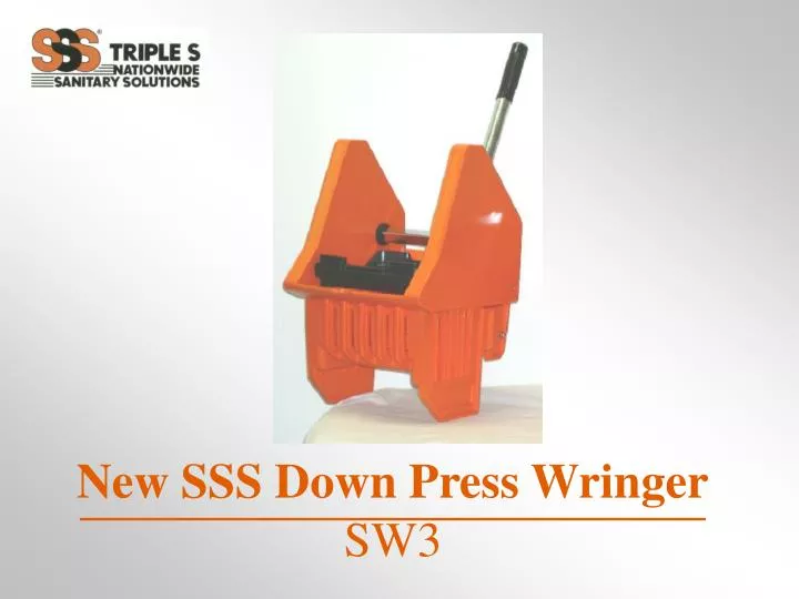 PPT - New SSS Down Press Wringer SW3 PowerPoint Presentation, free ...