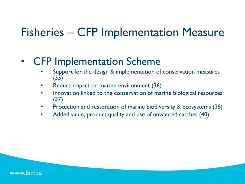 PPT - Fisheries and Fisheries Areas Ian Lawler BIM PowerPoint ...