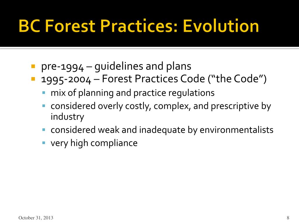 PPT - Decision-making 2: Dilemmas in Designing Forest Practices Rules ...