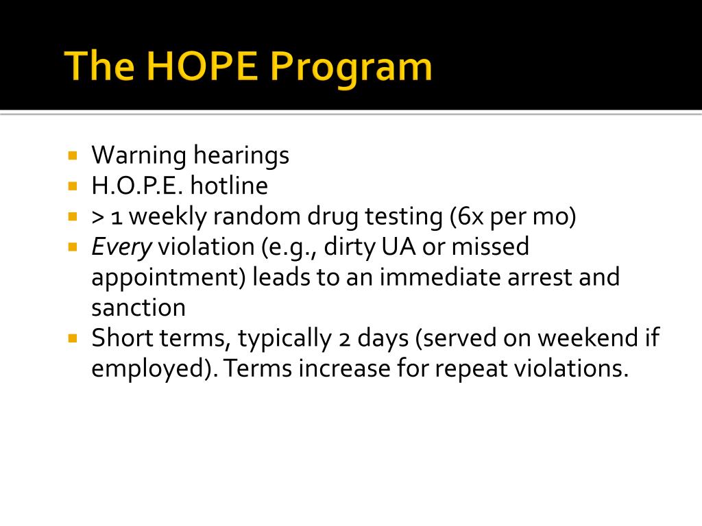 PPT - Criminal Justice and Substance Abuse Treatment PowerPoint ...