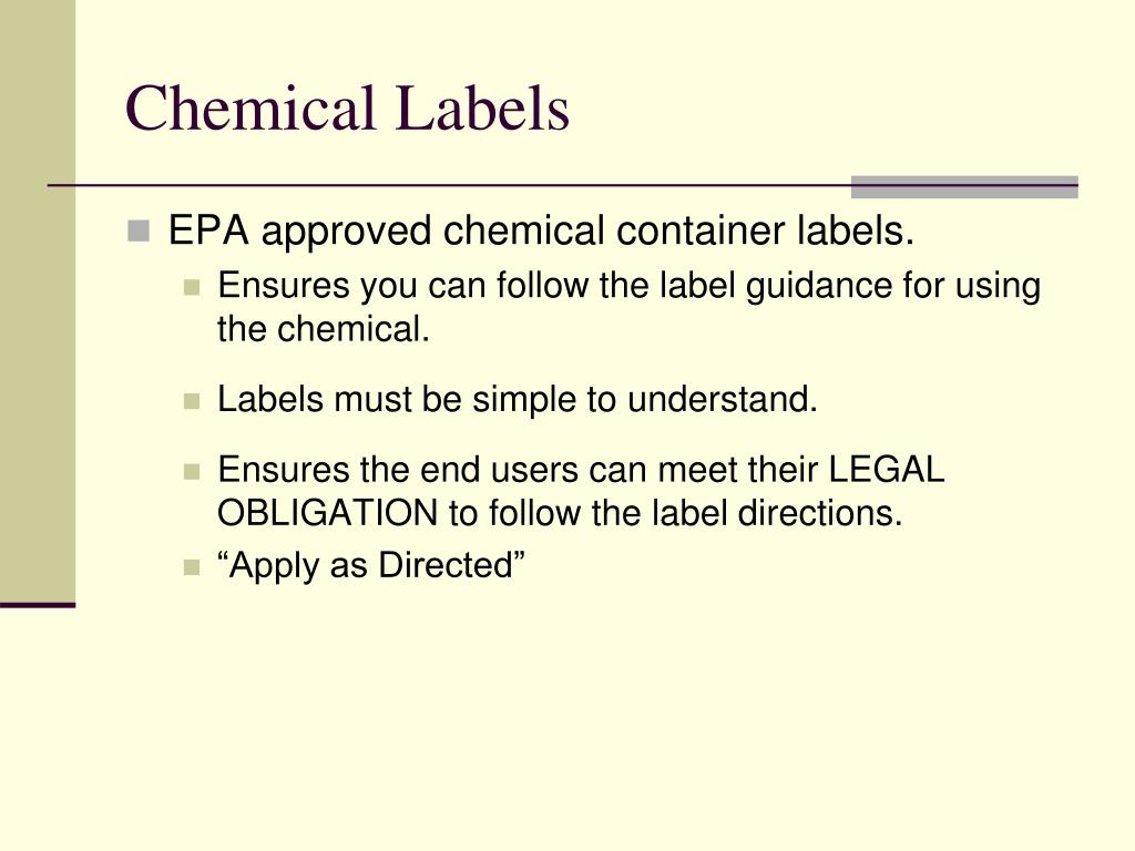 PPT - Federal Insecticide, Fungicide, Rodenticide Act (FIFRA ...