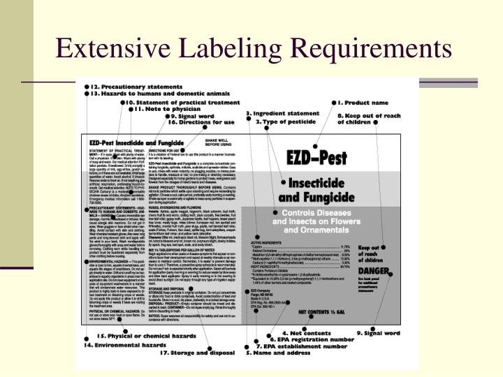 PPT - Federal Insecticide, Fungicide, Rodenticide Act (FIFRA ...