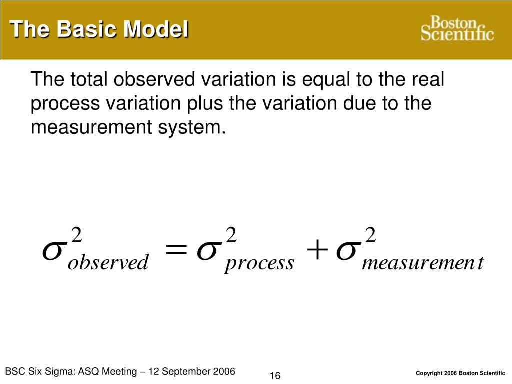 PPT - Six Sigma at Boston Scientific Tuesday 12 September 2006 Steve ...