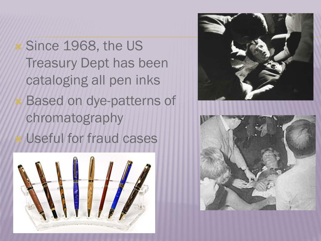 PPT - Ink Analysis PowerPoint Presentation, free download - ID:2741614