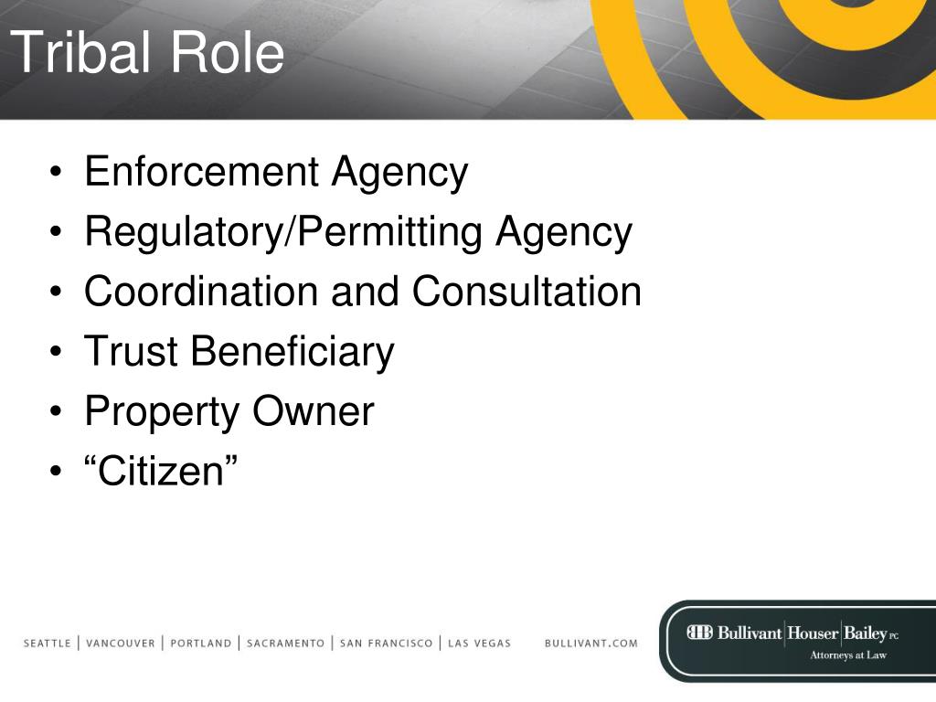 PPT - Tribal Environmental Law: Protection of Tribal Resources ...