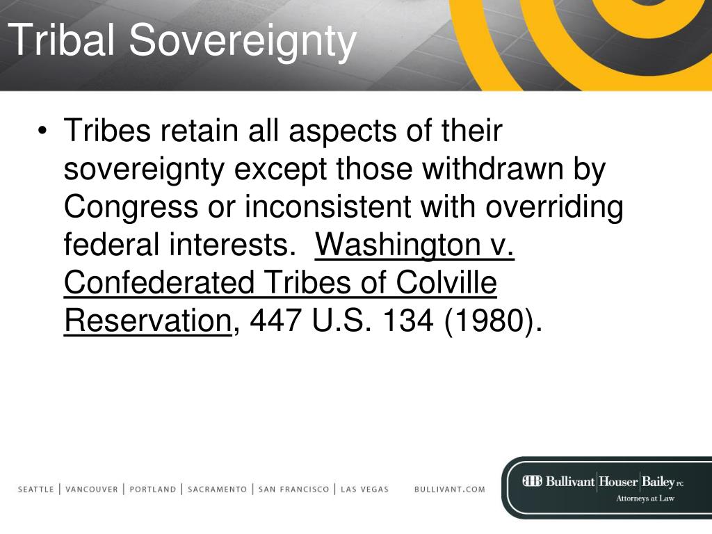 PPT - Tribal Environmental Law: Protection of Tribal Resources ...