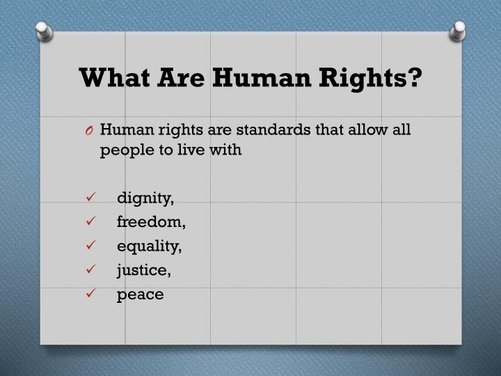 PPT - HUMAN RIGHTS PowerPoint Presentation - ID:2742202