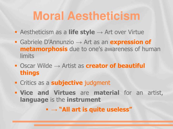 PPT - Aestheticism “Art for art's sake” PowerPoint Presentation - ID ...