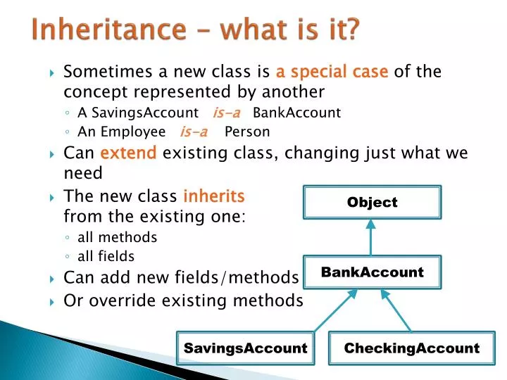 PPT - Inheritance – what is it? PowerPoint Presentation, free download ...