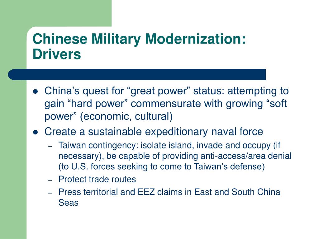 PPT - China: Expansion of Military Power in the Asia-Pacific PowerPoint ...