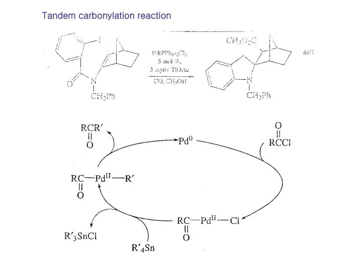 PPT - Tandem carbonylation reaction PowerPoint Presentation, free ...