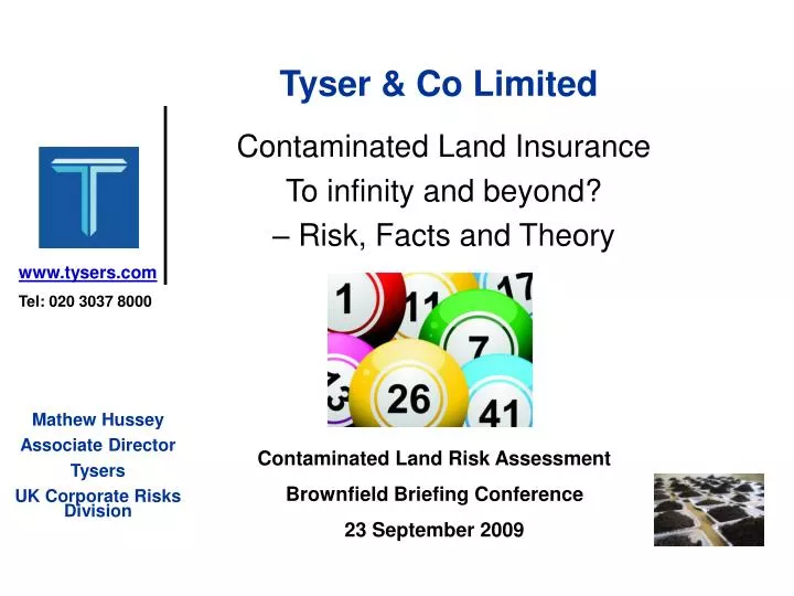 PPT - Tyser & Co Limited PowerPoint Presentation, free download - ID ...