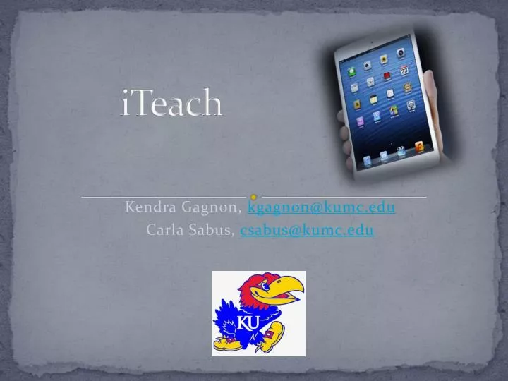 PPT - iTeach PowerPoint Presentation, free download - ID:2742922