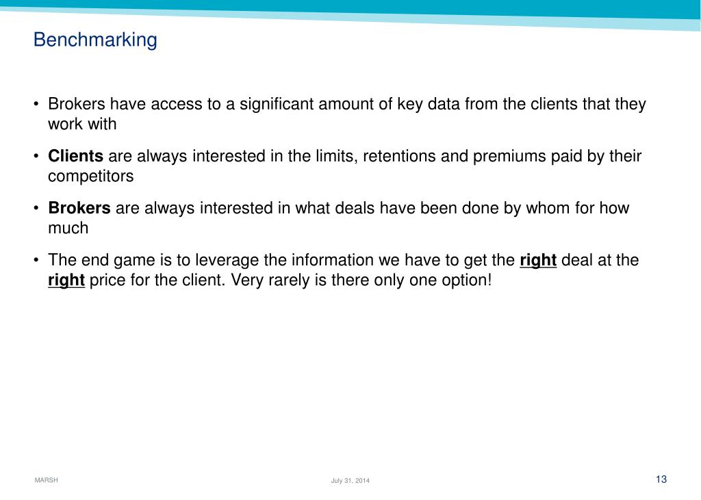 PPT - The Role of the Broker as the advocate of the Insurance Buyer ...