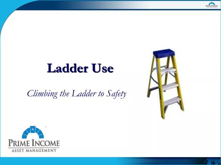 PPT - Ladder Use PowerPoint Presentation, free download - ID:2743078
