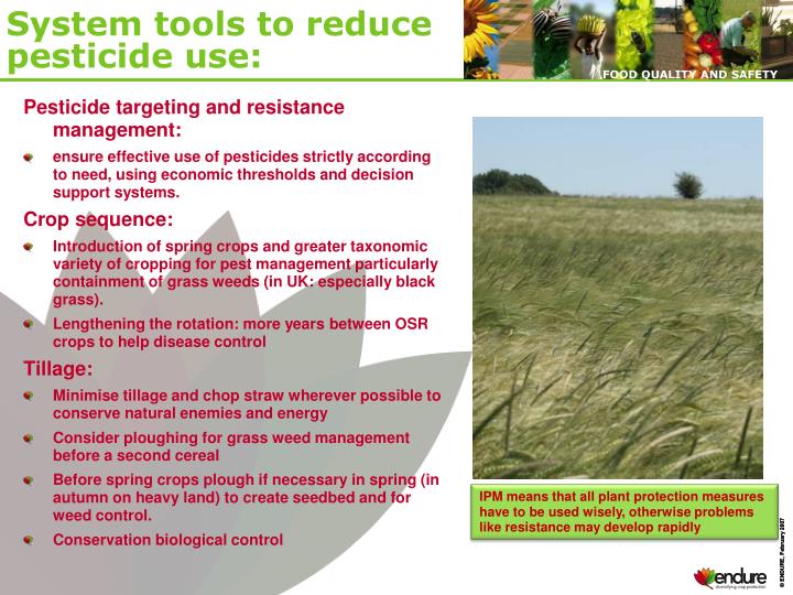 PPT - IPM in arable crop rotations Including examples from ENDURE RA2.6 ...