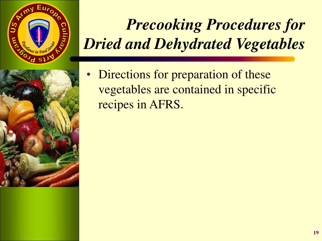 PPT - Food Preparation Fruits and Vegetables PowerPoint Presentation ...