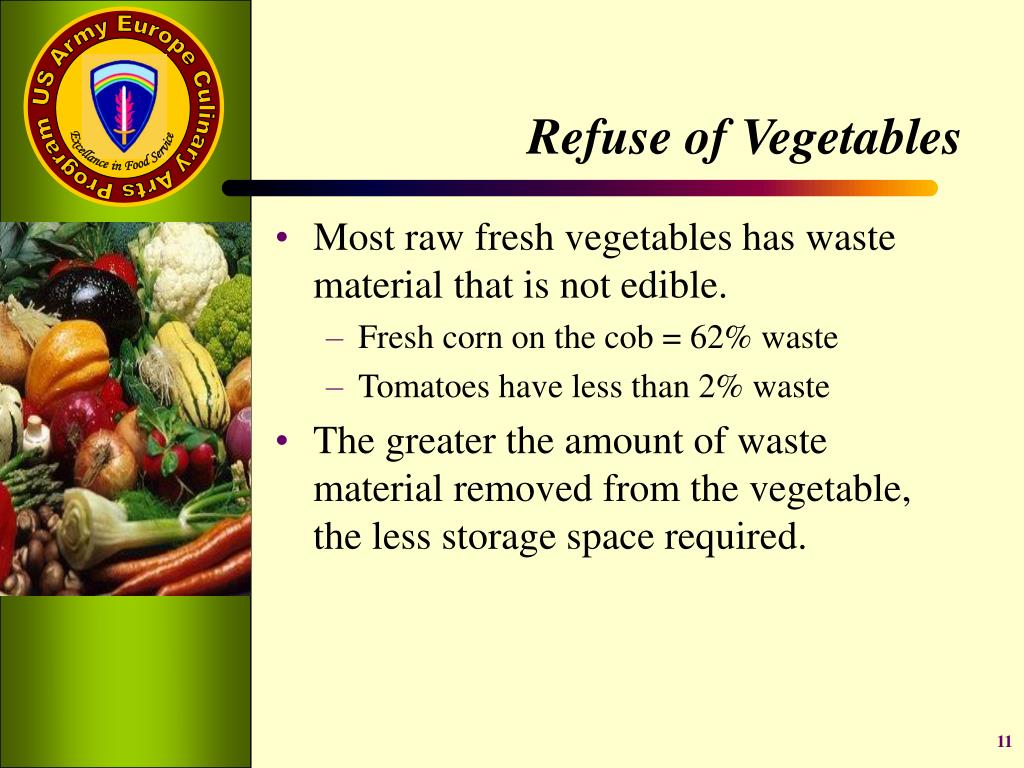 PPT - Food Preparation Fruits and Vegetables PowerPoint Presentation ...