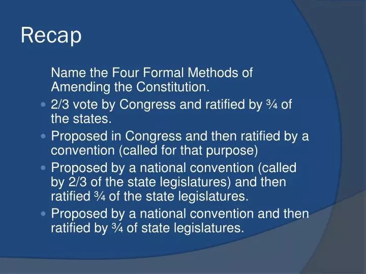 PPT - Recap PowerPoint Presentation, free download - ID:2743862