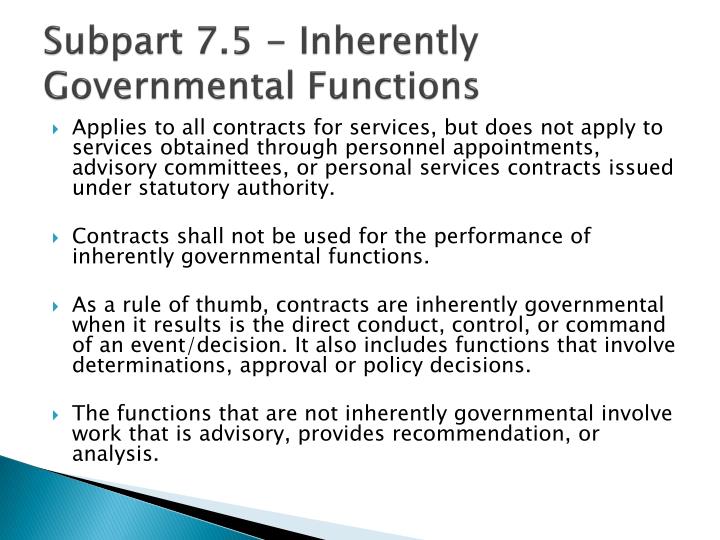 PPT - FAR Part 7 Acquisition Planning PowerPoint Presentation - ID:2743880