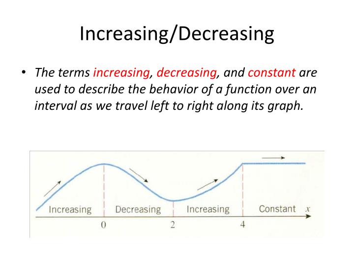 PPT - Increasing/Decreasing Functions and Concavity PowerPoint ...