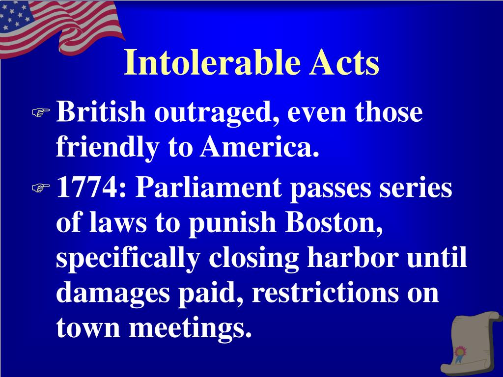 PPT - The Road to Revolution 1763-1775 PowerPoint Presentation, free ...