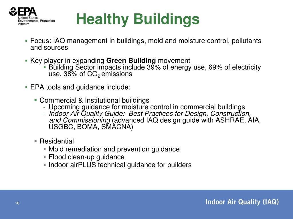 PPT - Healthier Buildings, Healthier People PowerPoint Presentation ...