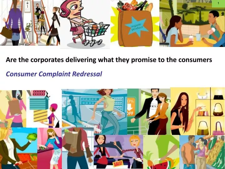PPT - Are the corporates delivering what they promise to the consumers ...