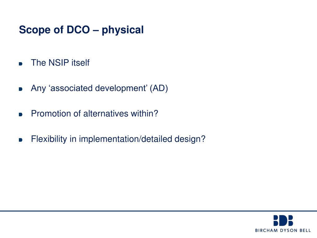 PPT - The Planning Act 2008 consenting regime Robbie Owen and Angus ...