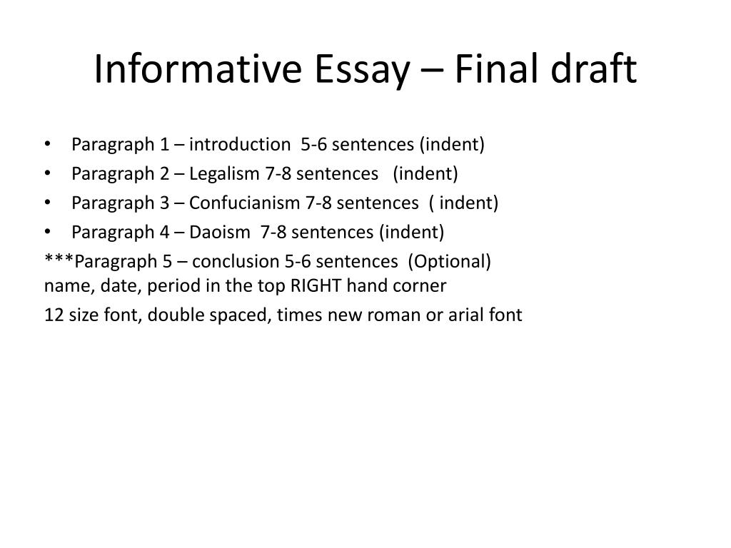 PPT Informative Essay PowerPoint Presentation Free Download ID 2744605 PPT Informative Essay PowerPoint Presentation Free Download ID 2744605