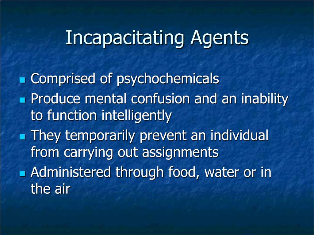 PPT - Medical Aspects of Chemical, Biological, And Radiological Warfare ...