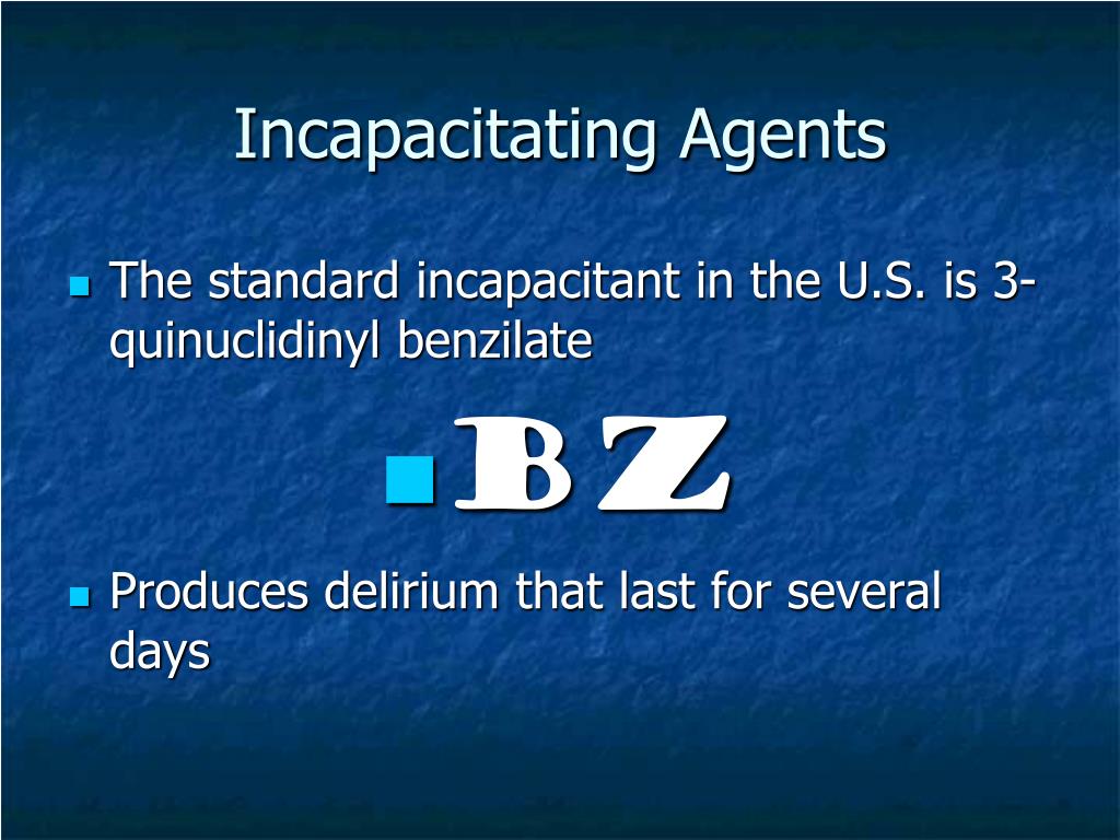 PPT - Medical Aspects of Chemical, Biological, And Radiological Warfare ...