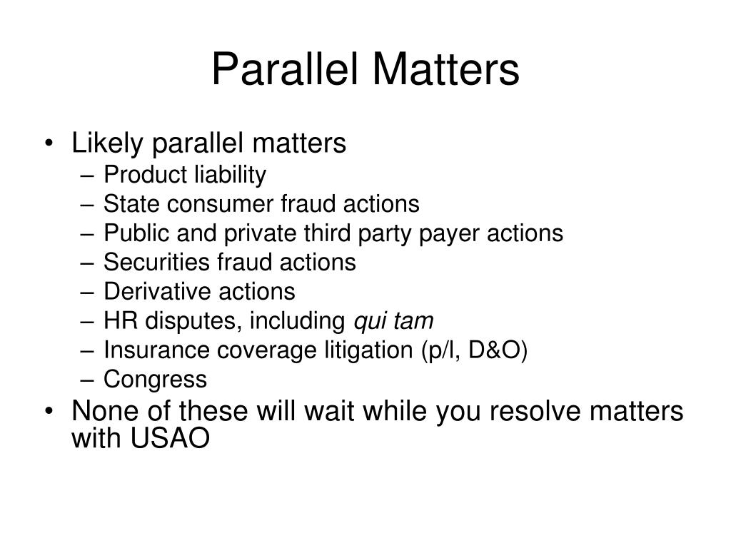 PPT - Managing Parallel Legal Matters in Medical Device Industry ...