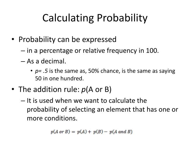 PPT - Probability: The Foundation of Inferential Statistics PowerPoint ...