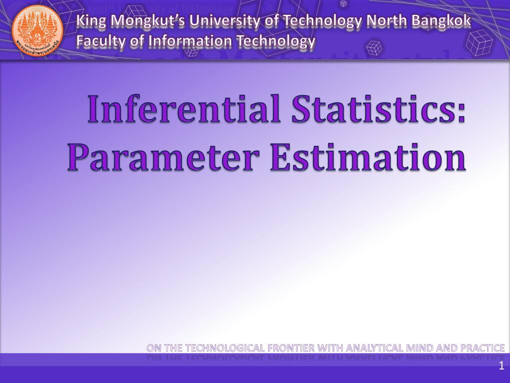 PPT - Inferential Statistics: Parameter Estimation PowerPoint ... PPT - Inferential Statistics: Parameter Estimation PowerPoint ...