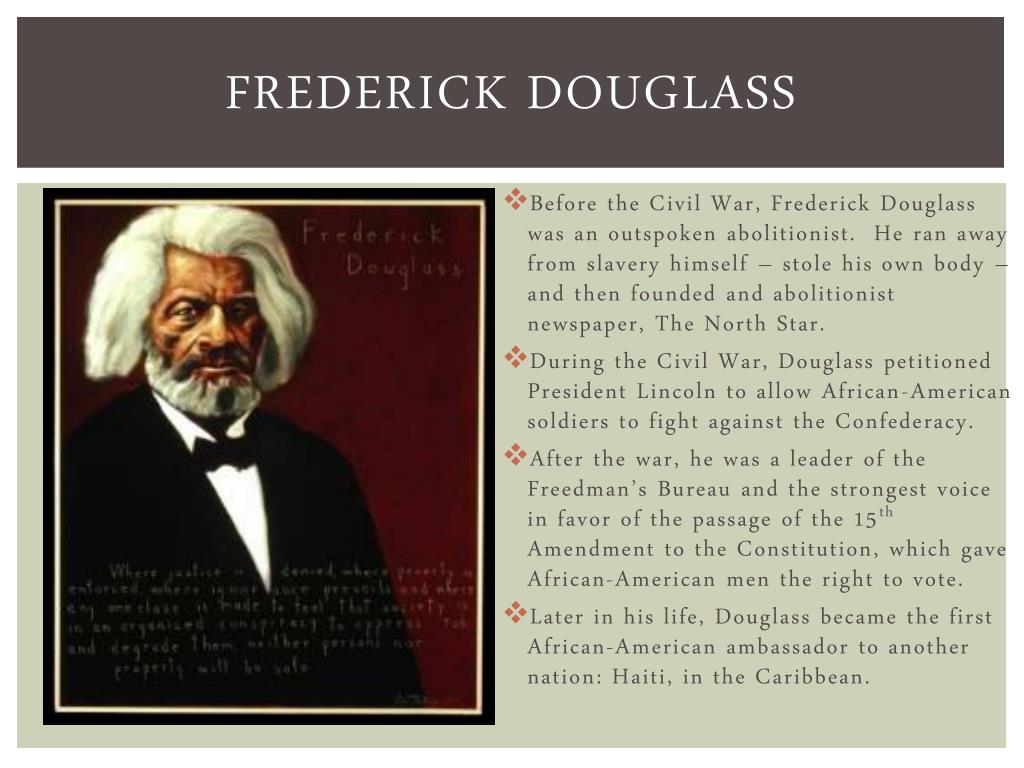 PPT - Influential Leaders of the Reconstruction Era (1865-1877 ...