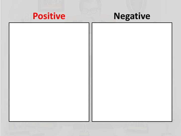 PPT - Positive and Negative Influences PowerPoint Presentation - ID:2745184