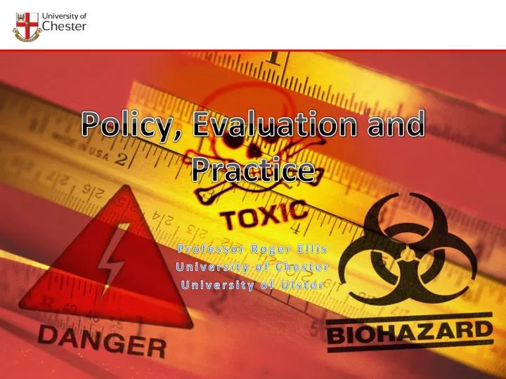 PPT - Policy, Evaluation and Practice PowerPoint Presentation, free ...