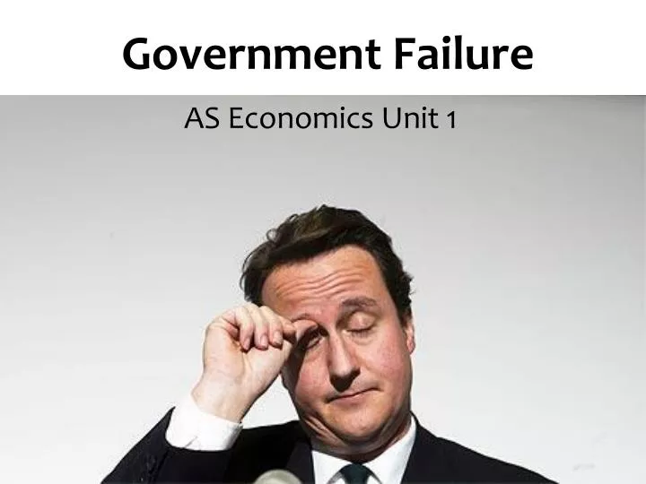PPT - Government Failure PowerPoint Presentation, free download - ID ...
