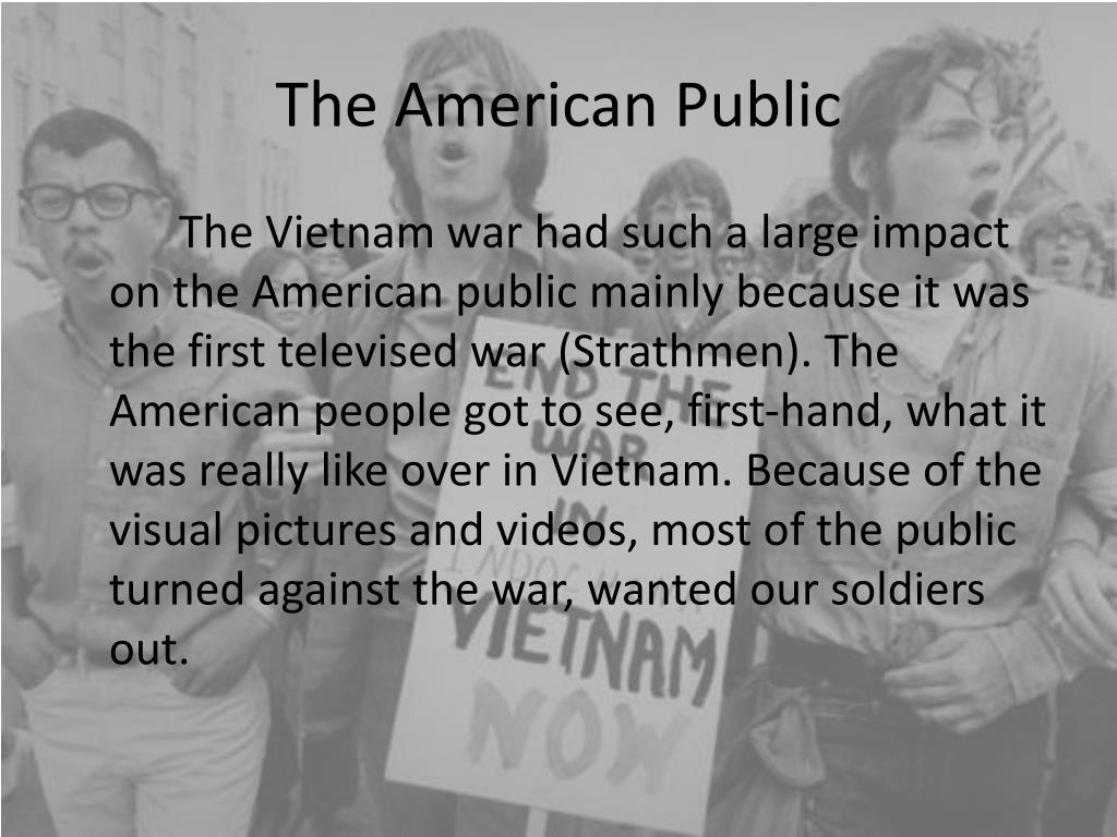 PPT - The Lasting Impact of the Vietnam War on American Soldiers ...