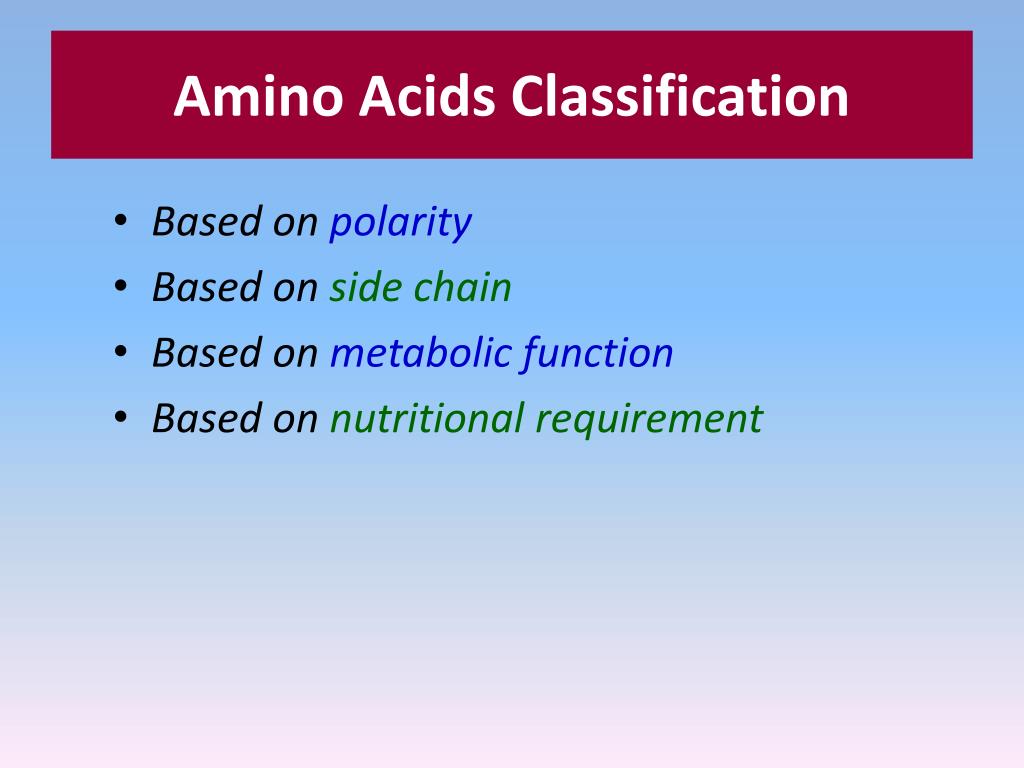 PPT - Amino acid and Protein Chemistry PowerPoint Presentation, free ...