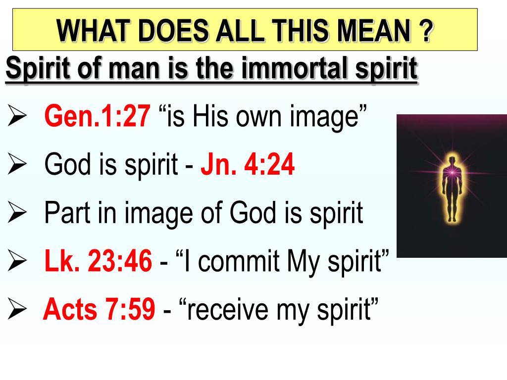 PPT - Body, Soul, and Spirit PowerPoint Presentation, free download ...
