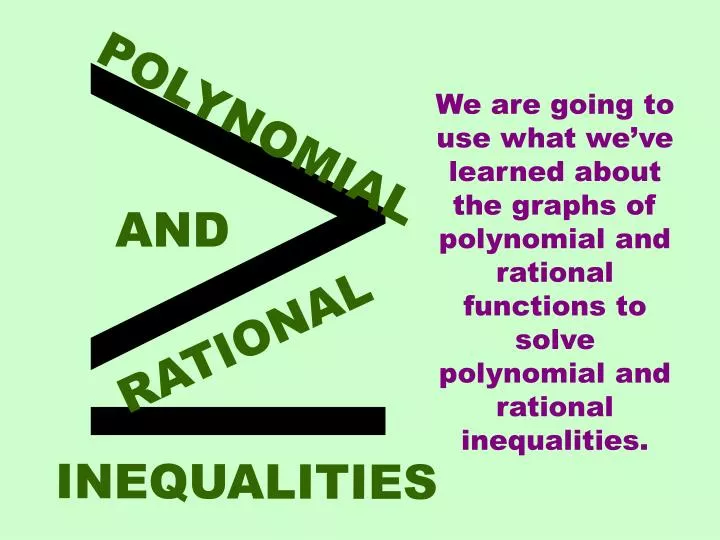 PPT - POLYNOMIAL PowerPoint Presentation, free download - ID:2746952