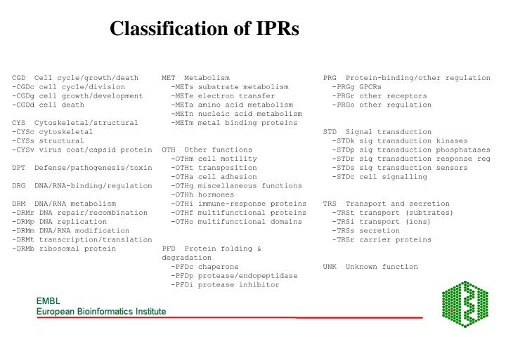 PPT - GENOME ANNOTATION AND FUNCTIONAL GENOMICS The protein sequence ...