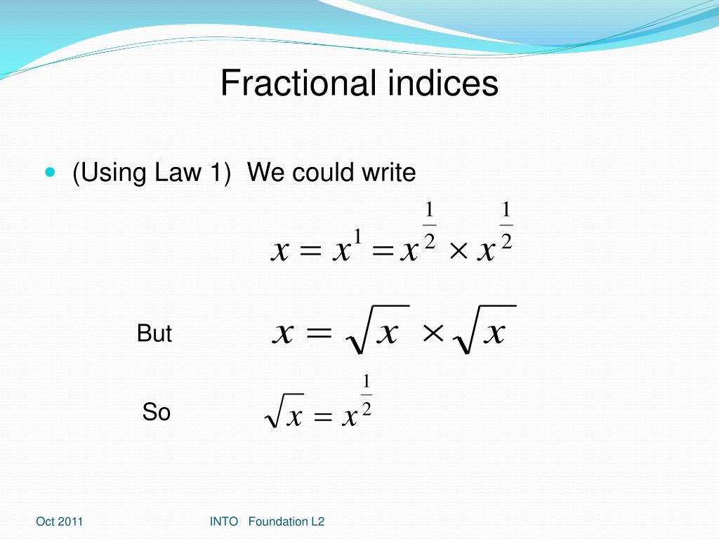 PPT Lesson 2 Laws Of Indices PowerPoint Presentation Free Download PPT Lesson 2 Laws Of Indices PowerPoint Presentation Free Download
