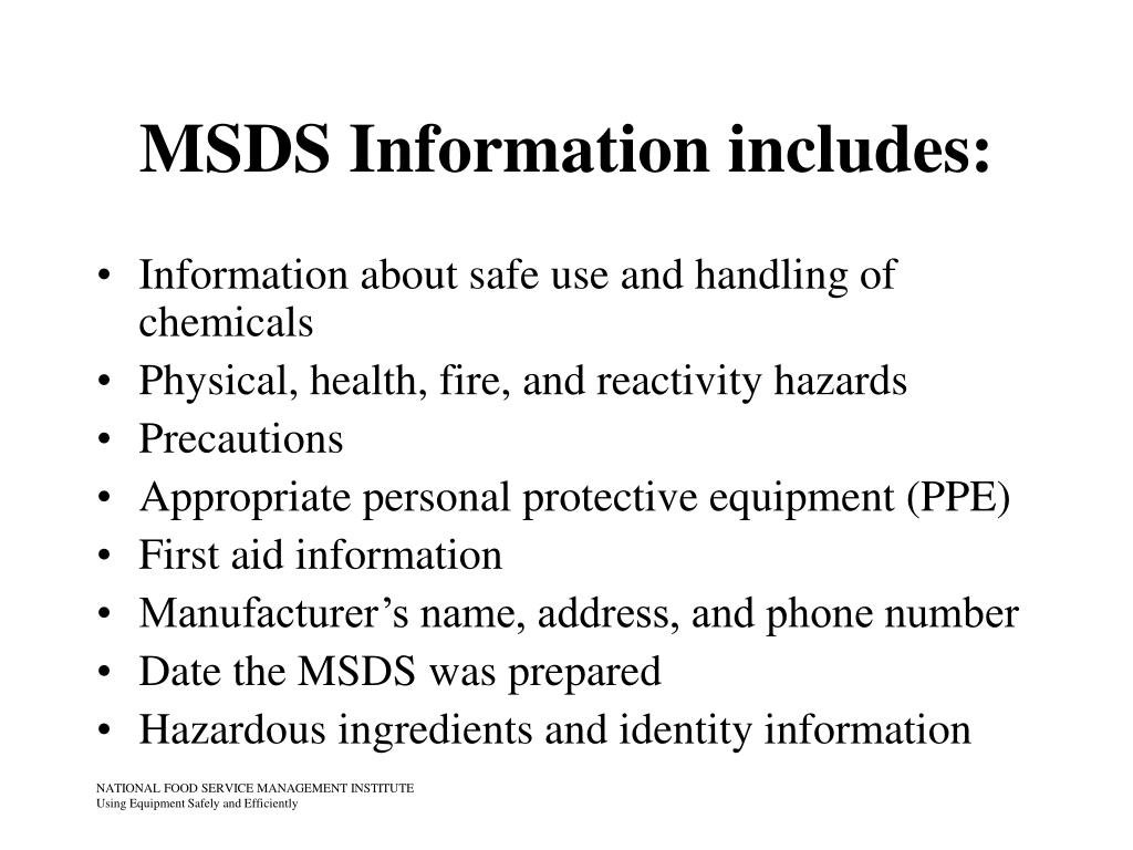 PPT - This training is conducted by the National Food Service ...